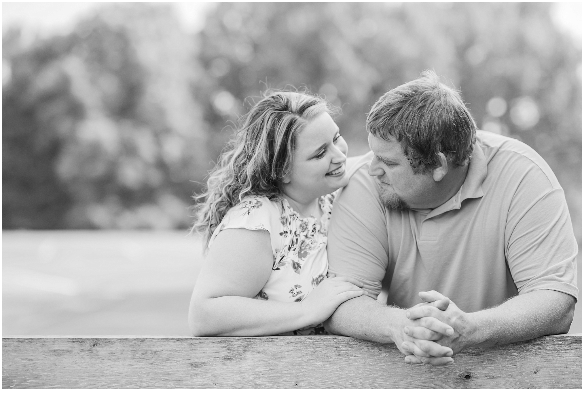 Julie + Joe | A Summer Engagement Session at Dugas Park ...